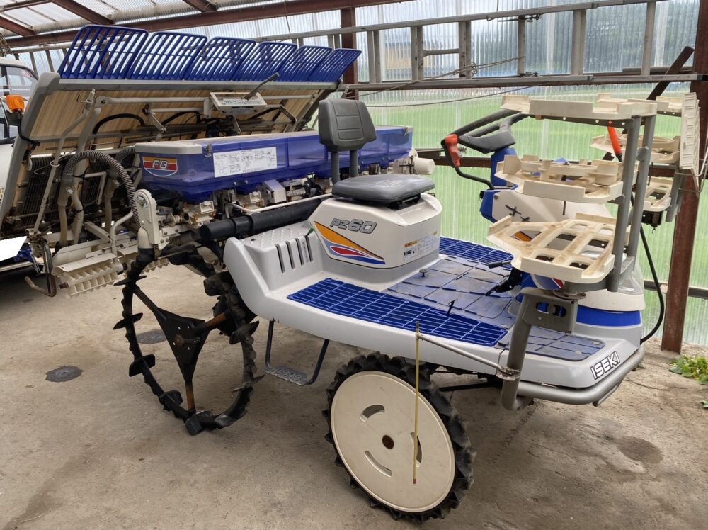 イセキ田植え機 PZ60 | トラクター・耕運機・コンバインの高価買取｜農機具ひろば